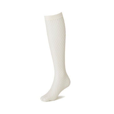 Women's Large-Mesh Fishnet Knee High Socks – Tabio USA